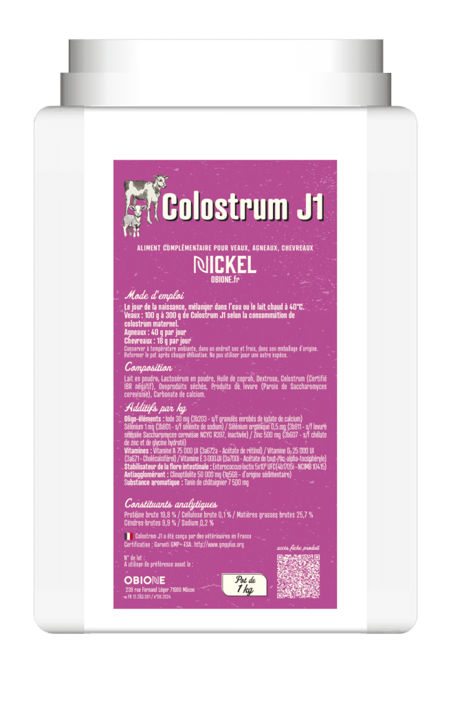 Les solutions Obione : Jeune : Colostrum - OBIONE